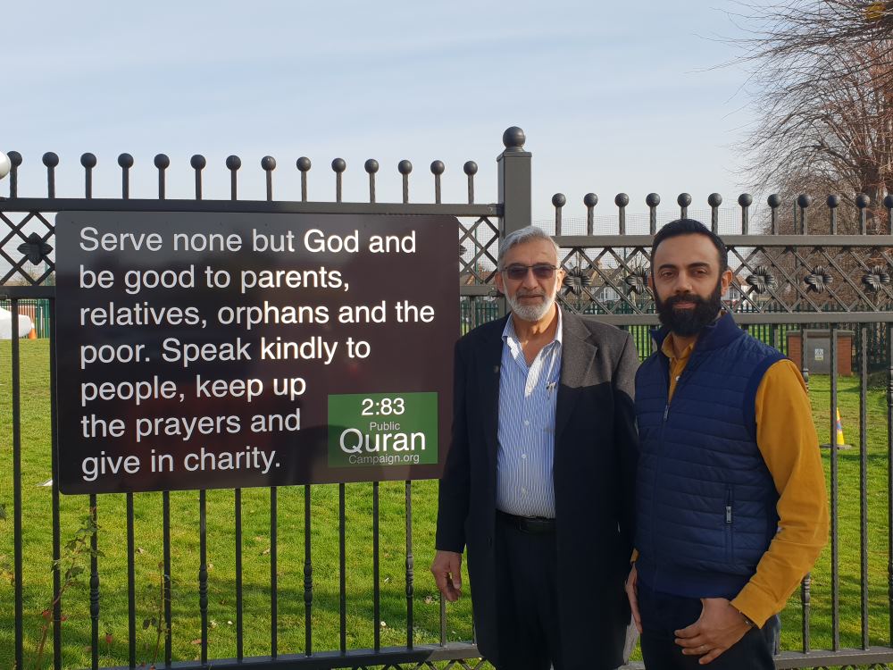 Public Quran Campaign – Taking the Quran direct to the public
